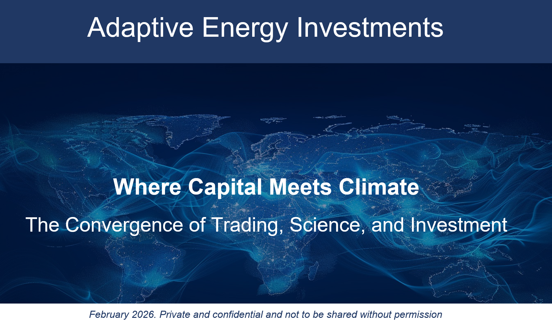 Aadaptive Energy Investments